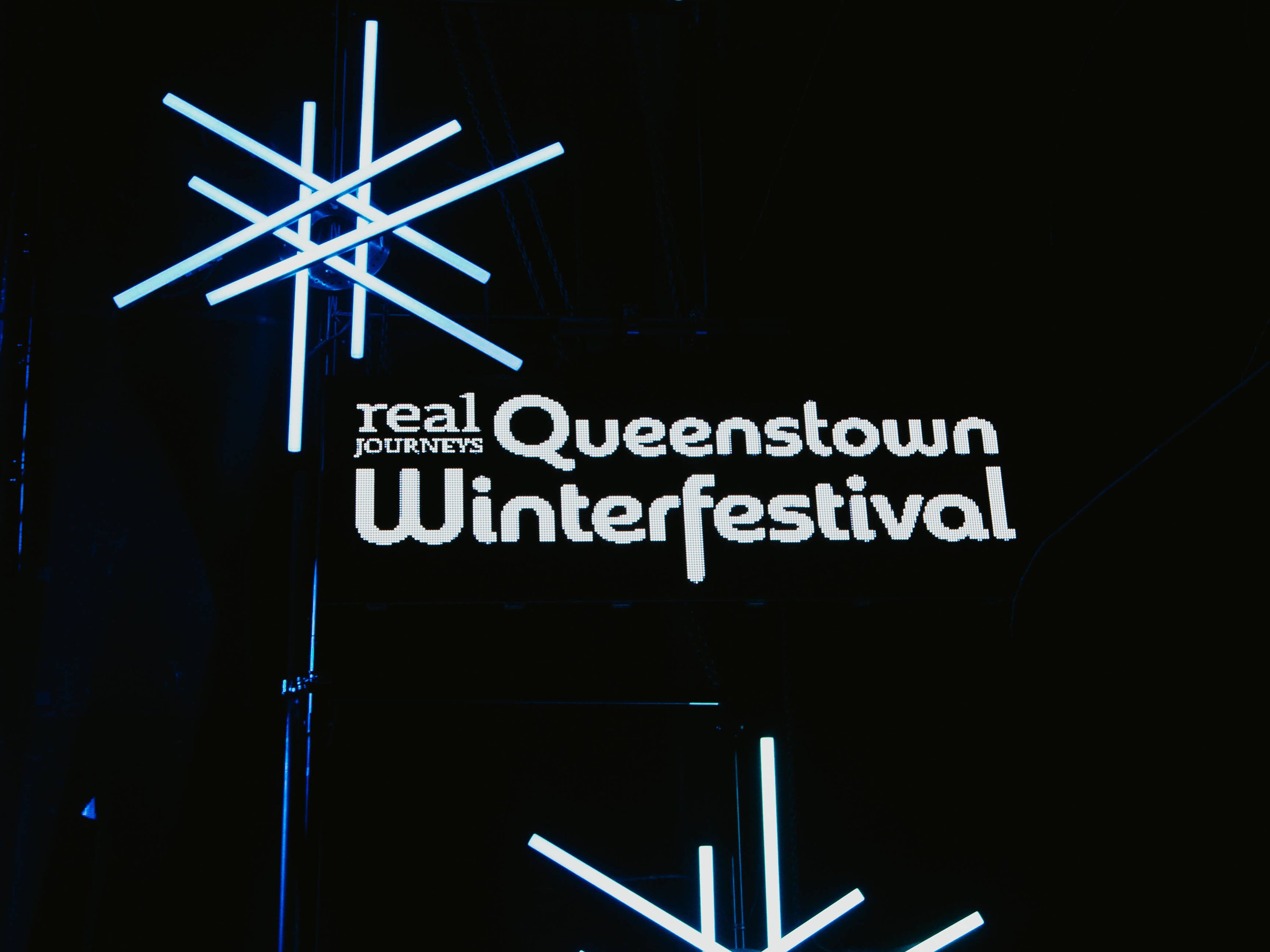 Winter Festival Snowflake Logo | TomTom Productions